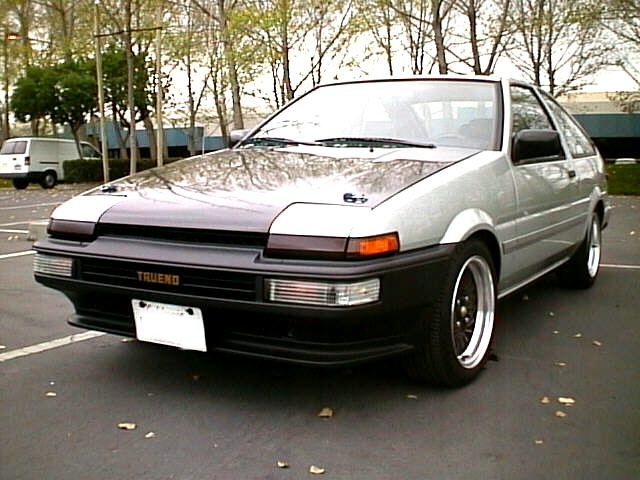 kereta toyota: Toyota AE86 History