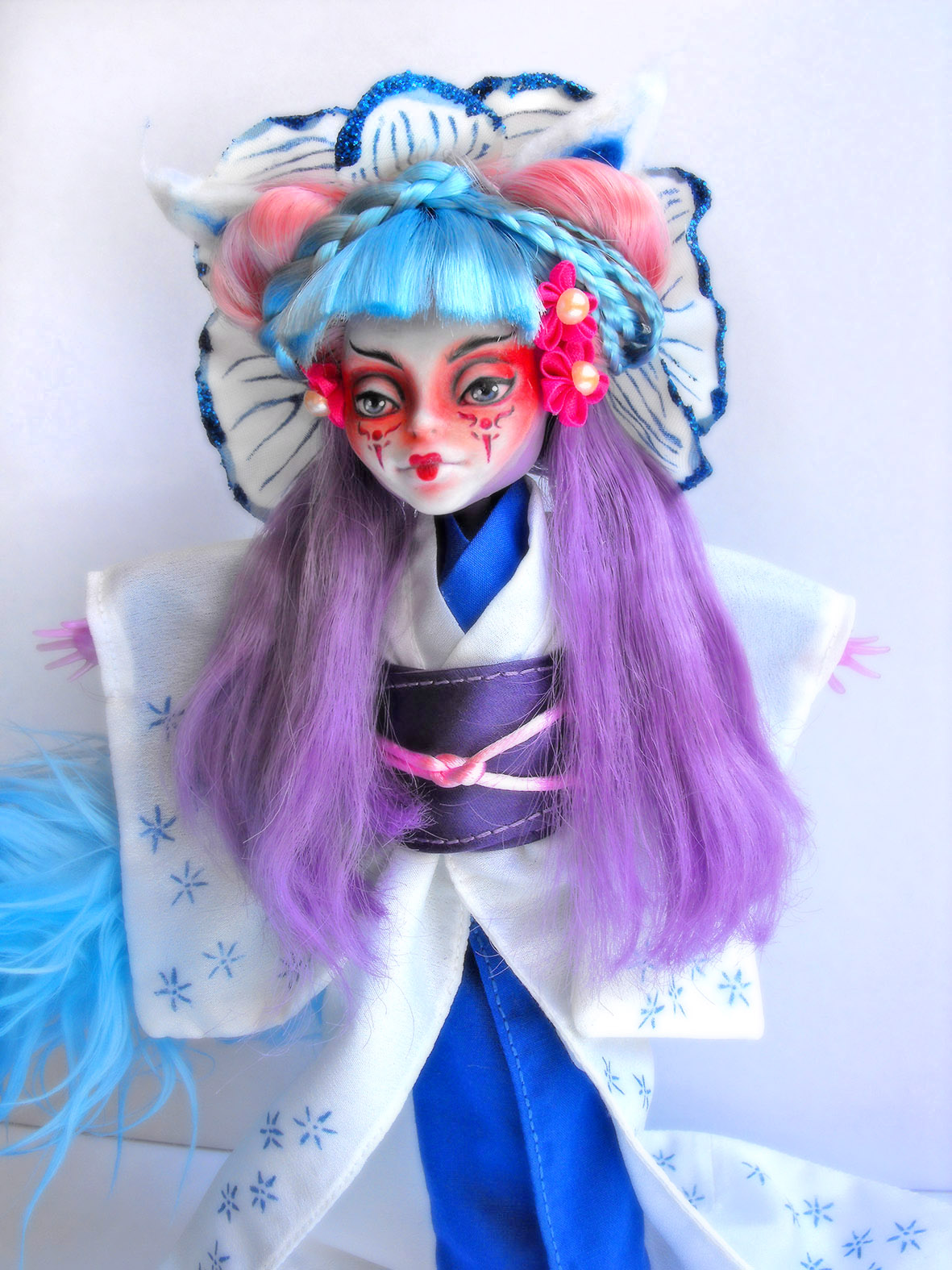 Magikk Monster high ooak dolls and clothes: New MH repaint Oriental ...
