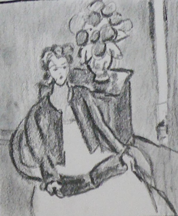 The MOXIE Rabbit : Study of Matisse Figure 2-Masters Class-Week 1