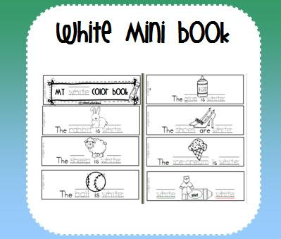 musings of me: White Color Book