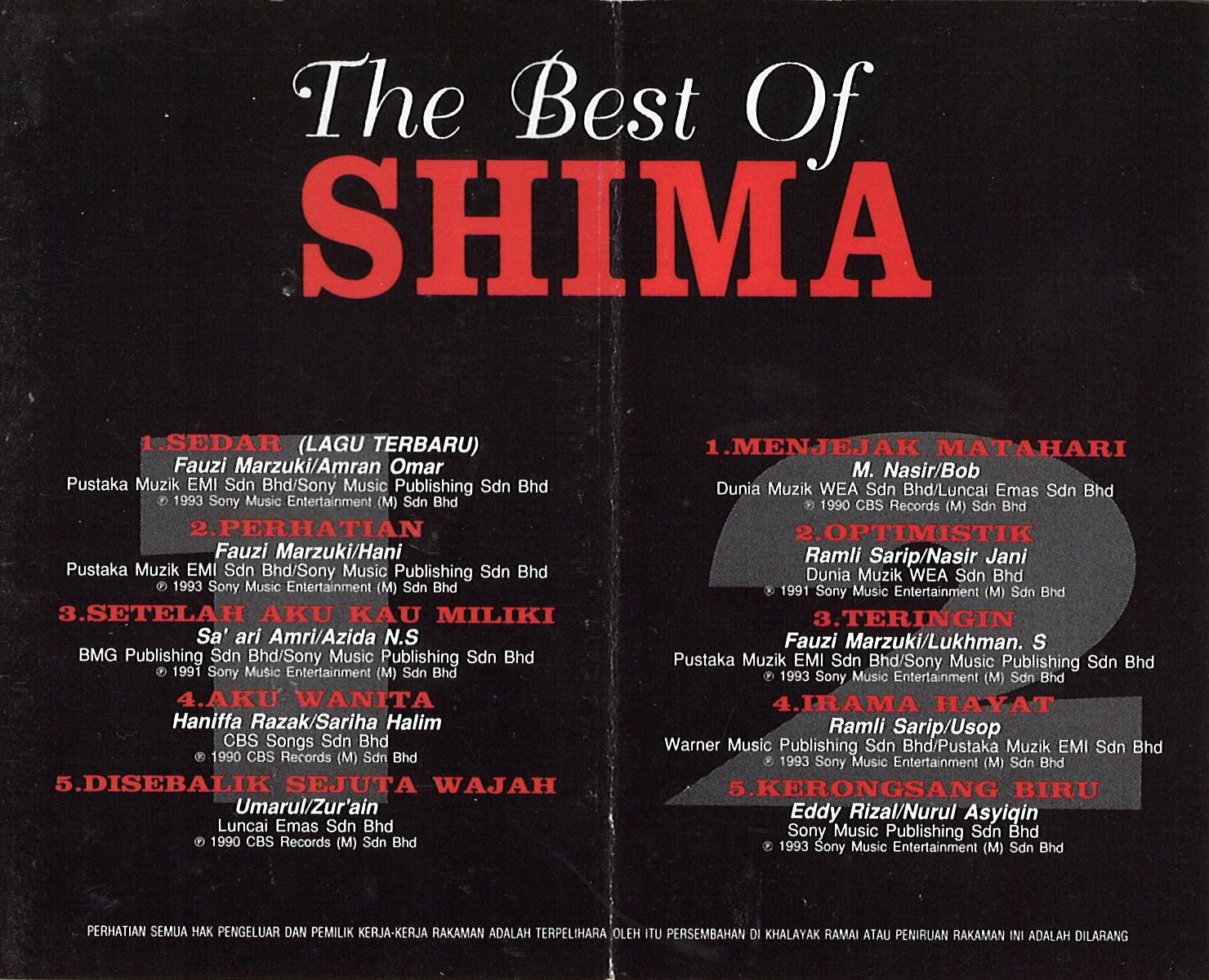 SHIMA | The Best Singer Ever Born: DISCOGRAPHY (COMPILATION): THE BEST ...