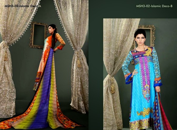 New Pk-Fashion: Mashaal Embroidered Collection 2014 Vol 3 by Lala ...