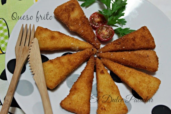 Queso frito - El dulce paladar