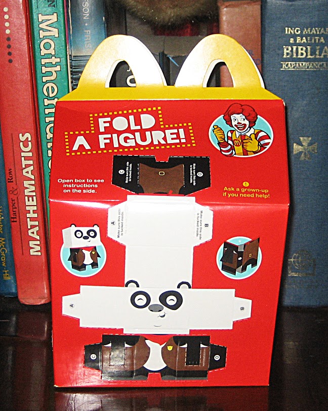 Percy's Fast Food Toy Stories : Happy Meal Box Seotember 2013 - McD