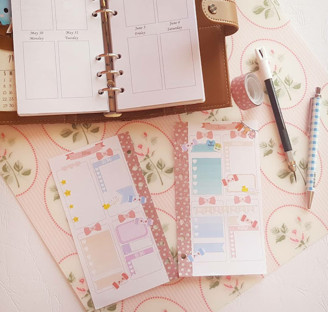 Dodo Charms: Bow weekly layout