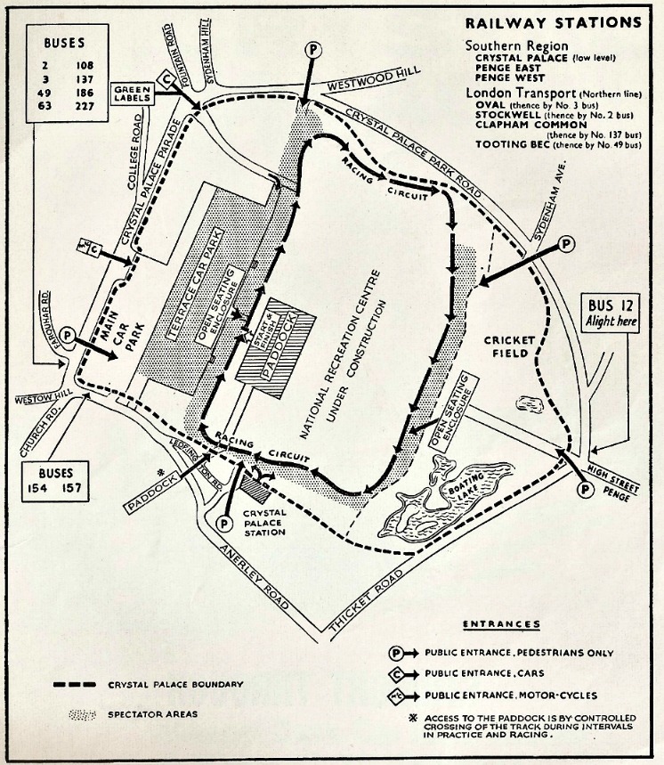 Transpontine: Crystal Palace Car Race 1962