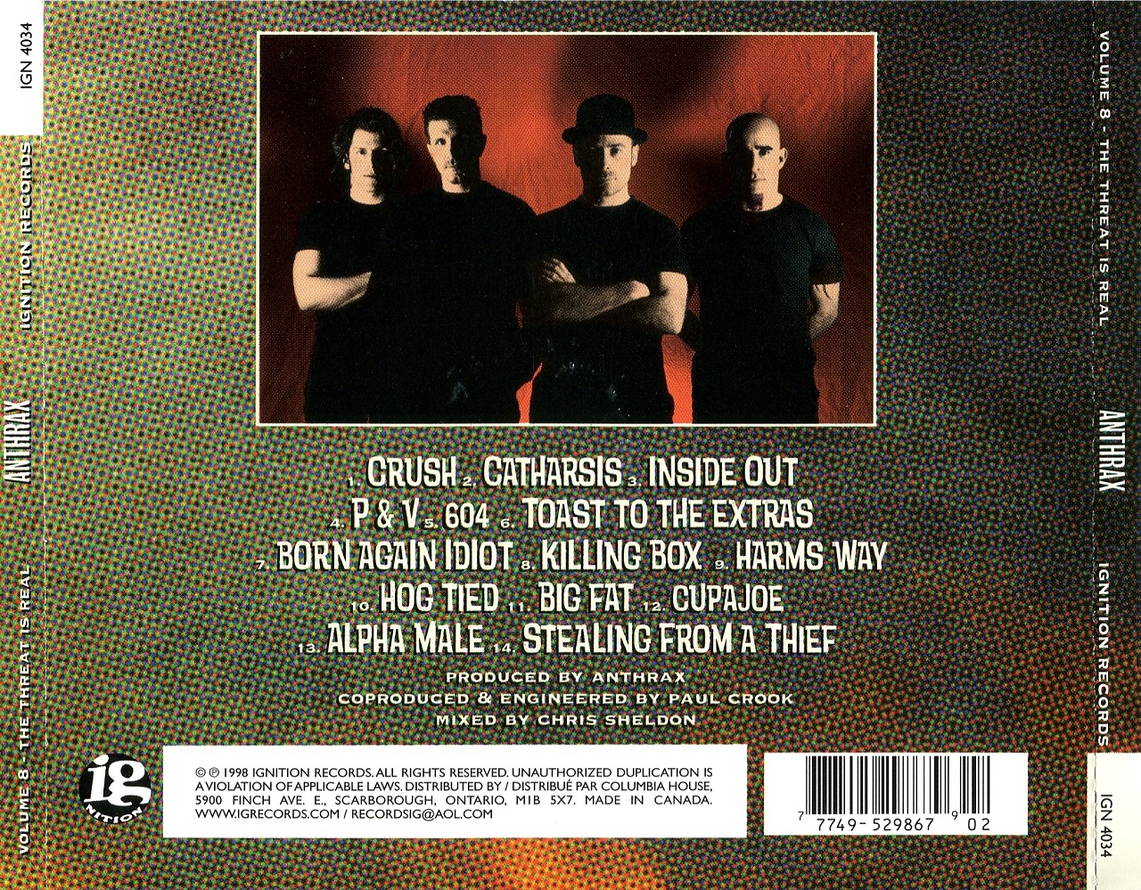 Cries from the Quiet World: Anthrax "Volume 8: The Threat is Real"