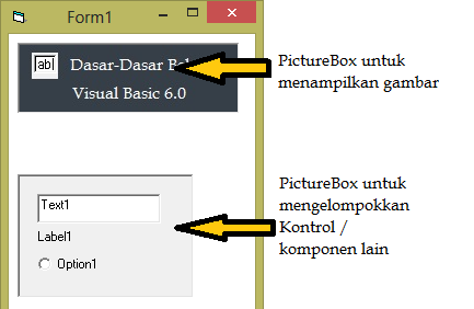 Picture Box Visual Basic 6.0 ~ Basic Visual Basic 6.0