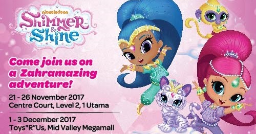 NickALive!: Shimmer And Shine Invite Nicksters In Malaysia On A Zahramazing Adventure In ...