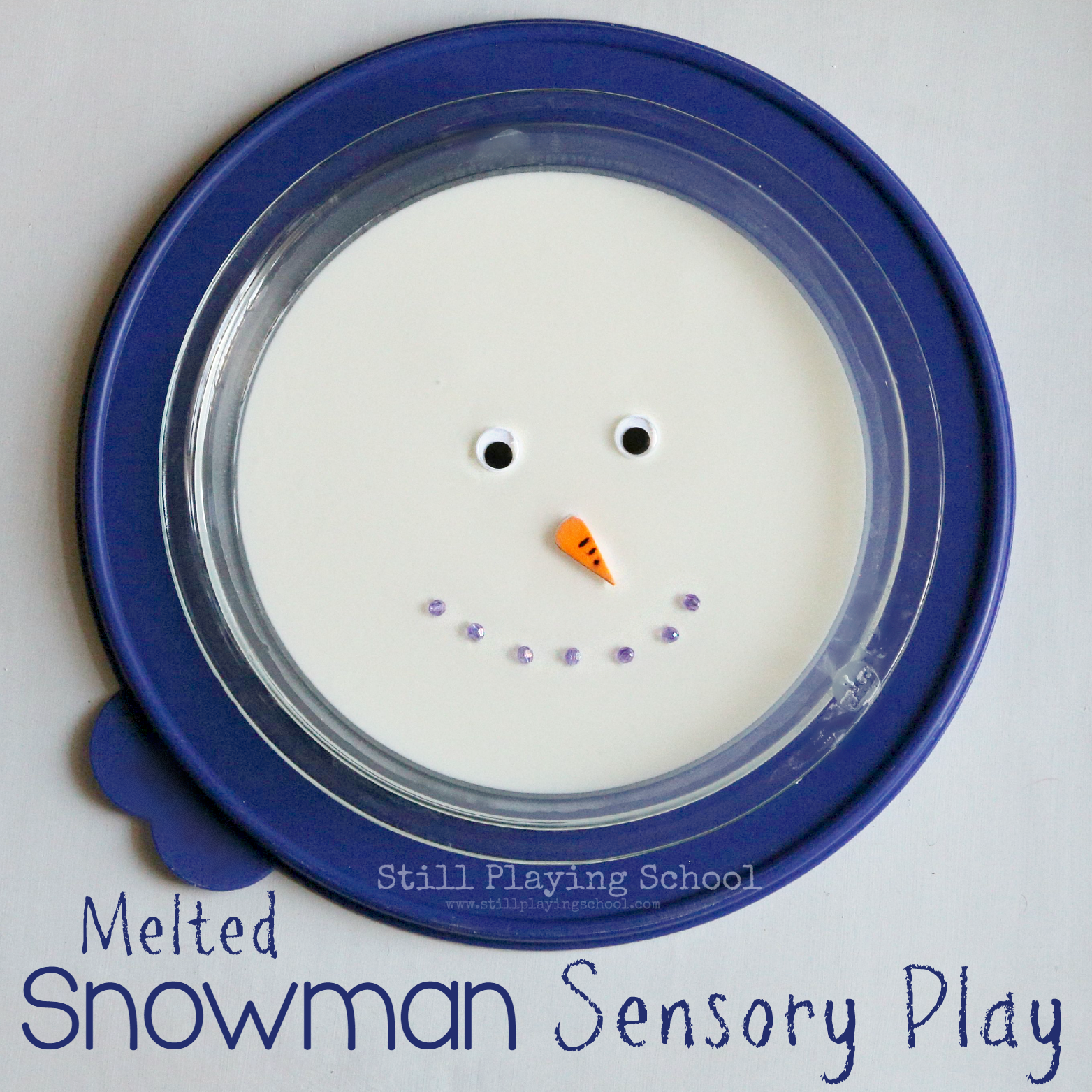 Frosty the Melted Snowman Sensory Play for Kids | Still Playing School