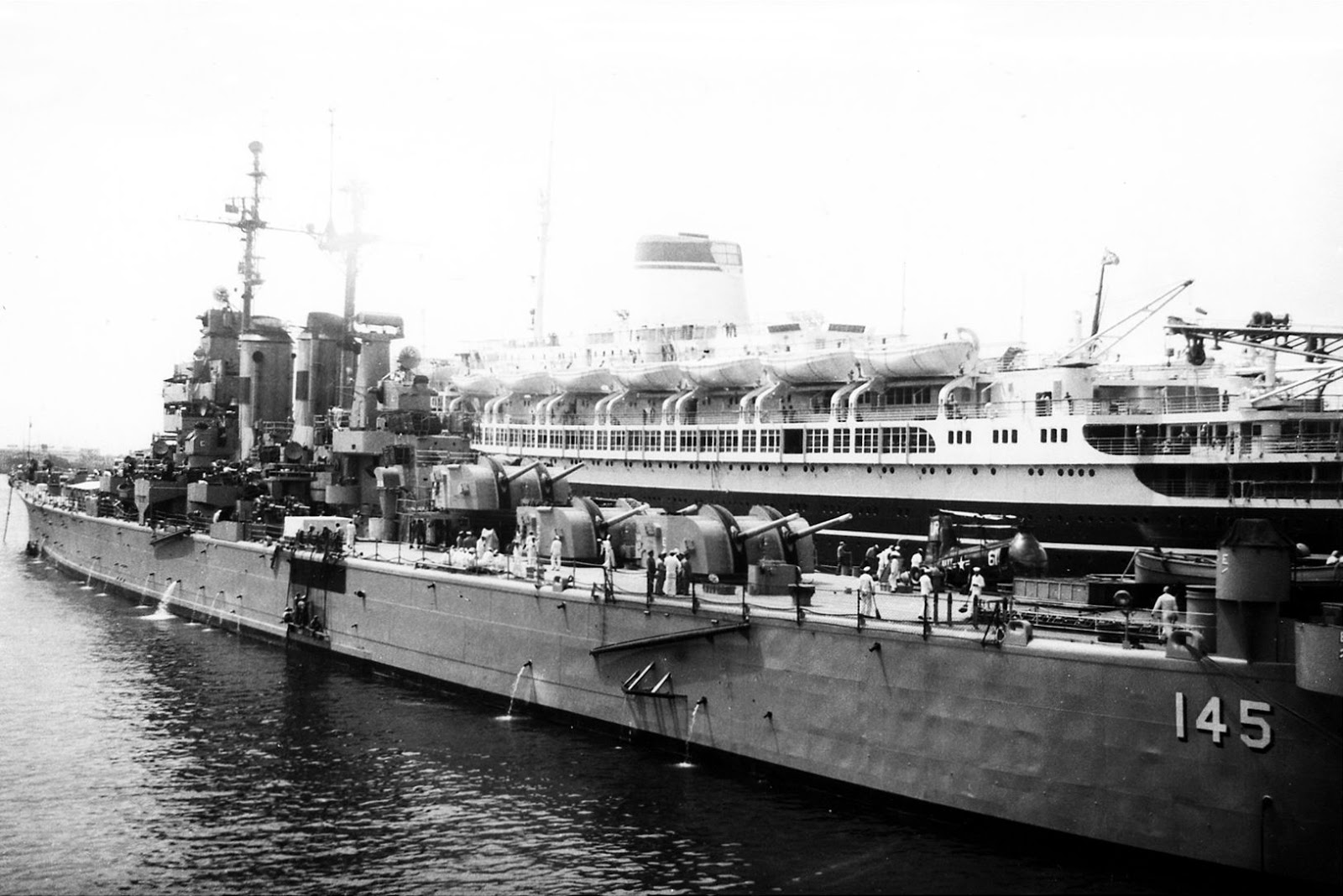 Naval Analyses: WARSHIPS OF THE PAST: Worcester class anti-aircraft ...