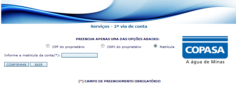 COPASA 2 VIA DE CONTA | WWW.COPASA.COM.BR ~ Dicas Grátis 2022