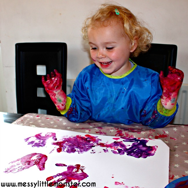 Toilet Roll Handprint Butterfly - Messy Little Monster