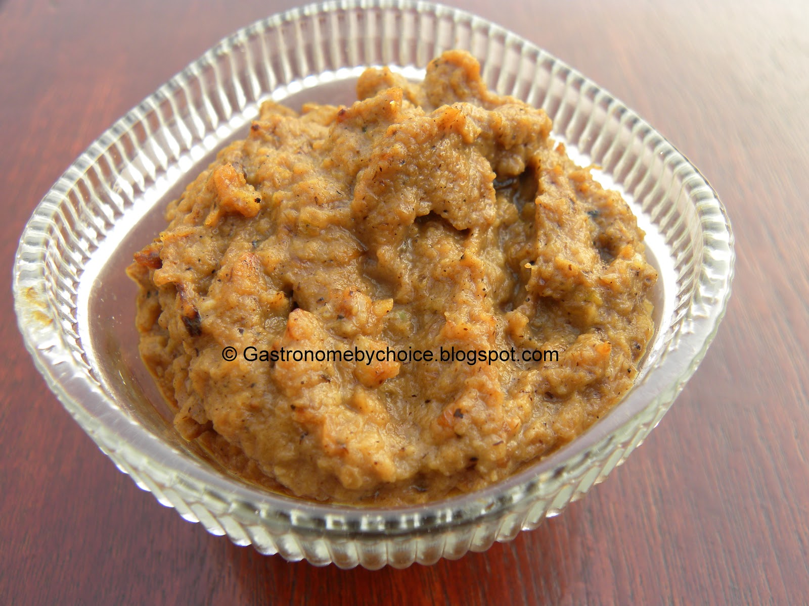 Fried Onion Paste ~ Gastronome By Choice