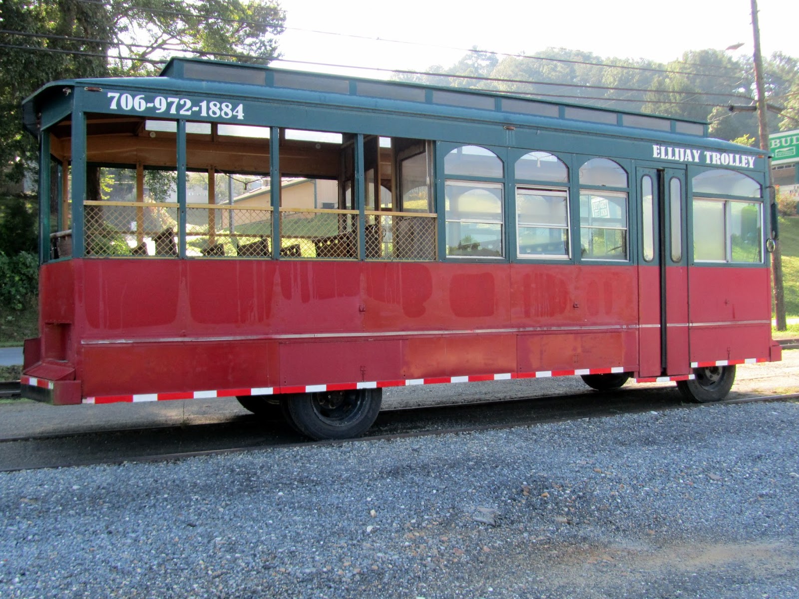Forgotten Georgia: Old Ellijay Trolley In Gilmer County
