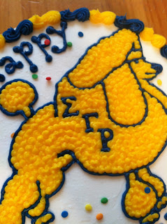 Introducing....: Sigma Gamma Rho cake!!!