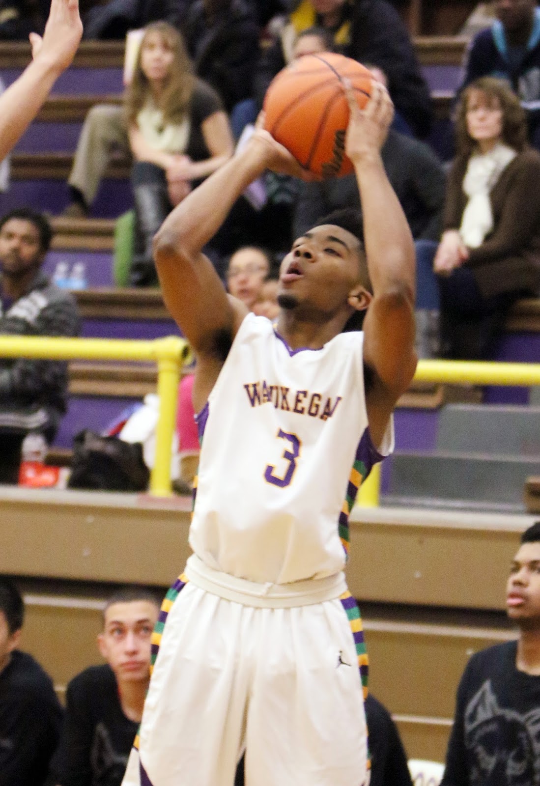 Mark Kodiak Ukena: IHSA Varsity Boys Basketball: Niles West at Waukegan
