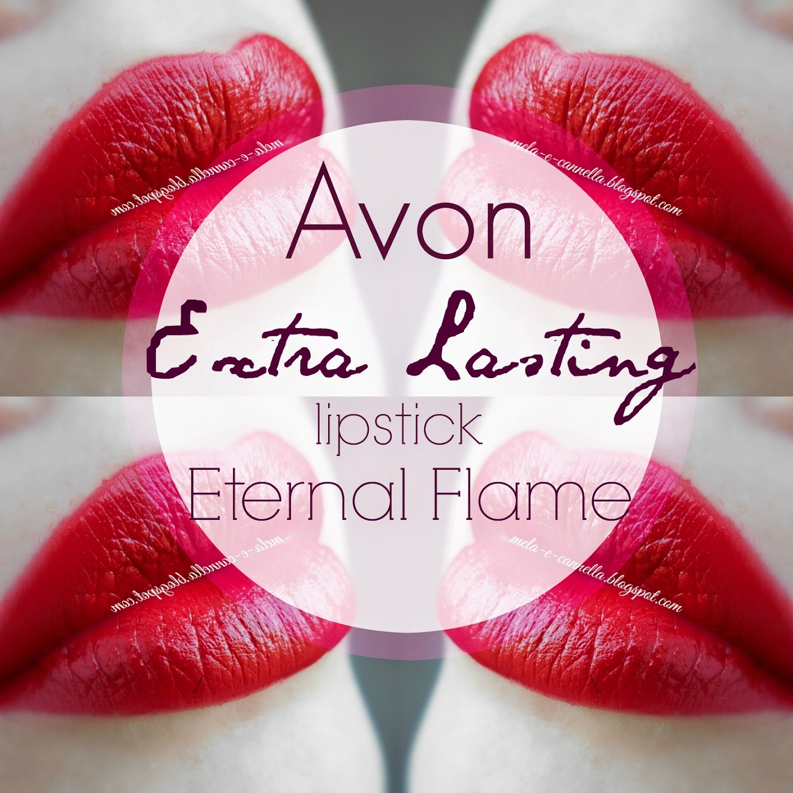 mela-e-cannella: Avon Extra Lasting Lipstick - Eternal Flame
