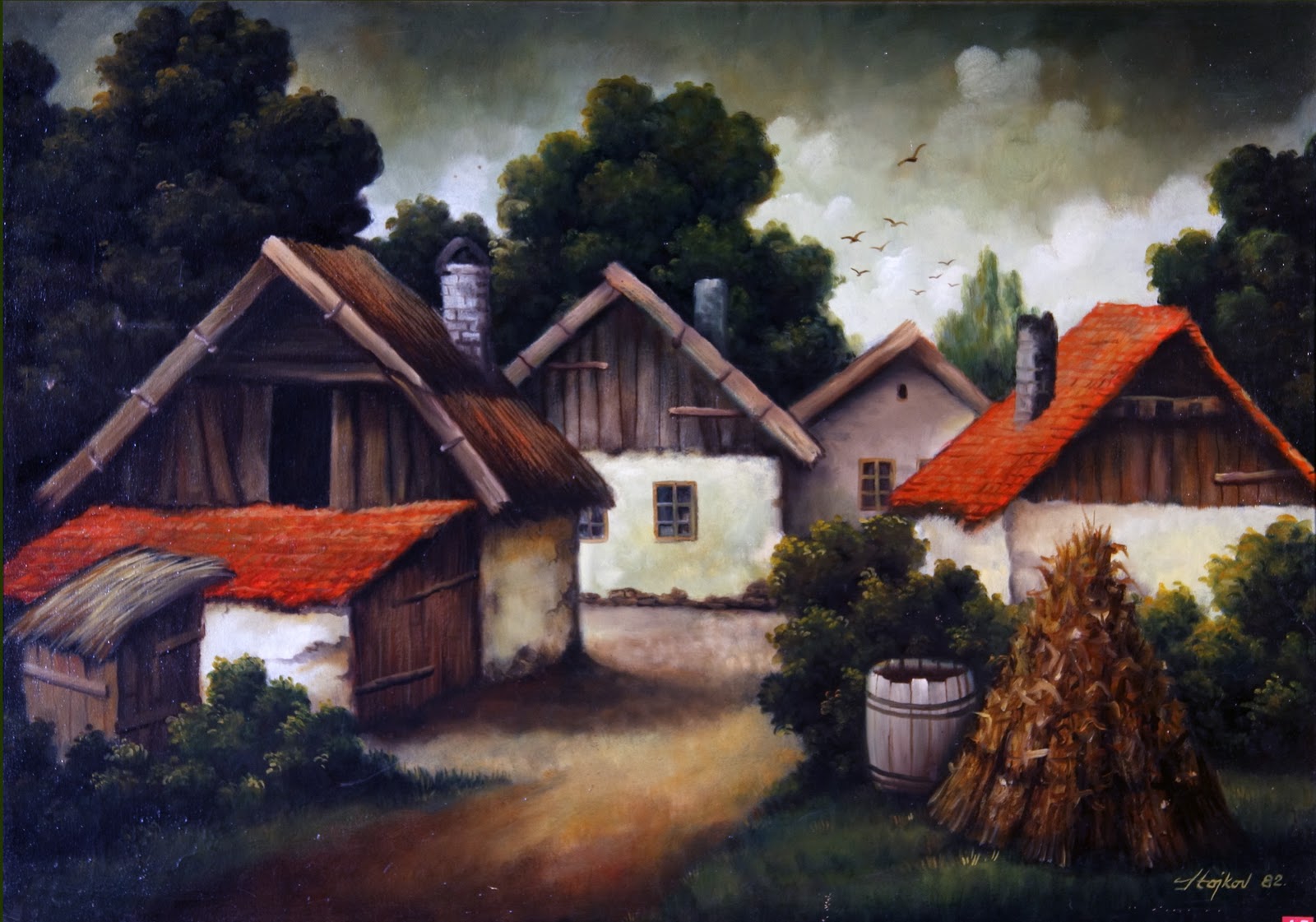 Sava Stojkov | Serbian Naive Art info