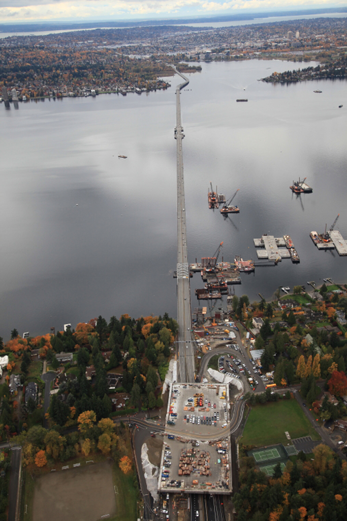 VISIONS DE CHANTIERS: SR 520 Seattle "floating bridge" (suite 10)