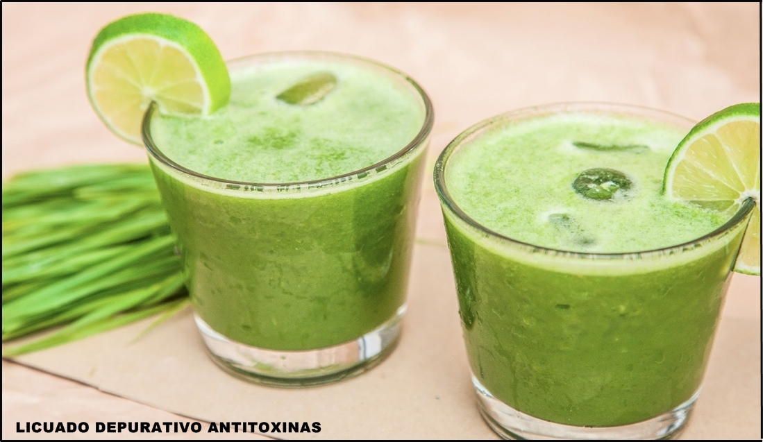 Vida saludable: Licuado de alfalfa antitoxinas