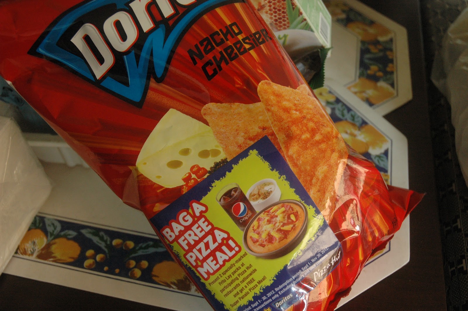 DUDE FOR FOOD: Bag a Pizza with Doritos
