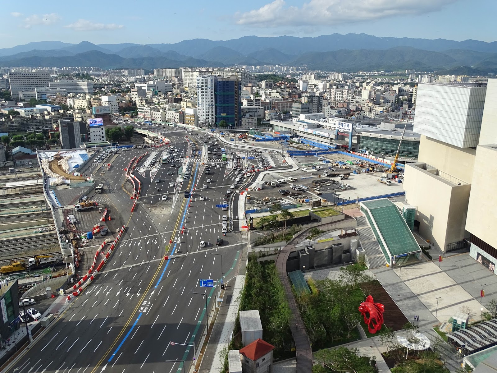 Korea's Finest Public Transit: Daegu's airway and railway (Dongdaegu ...