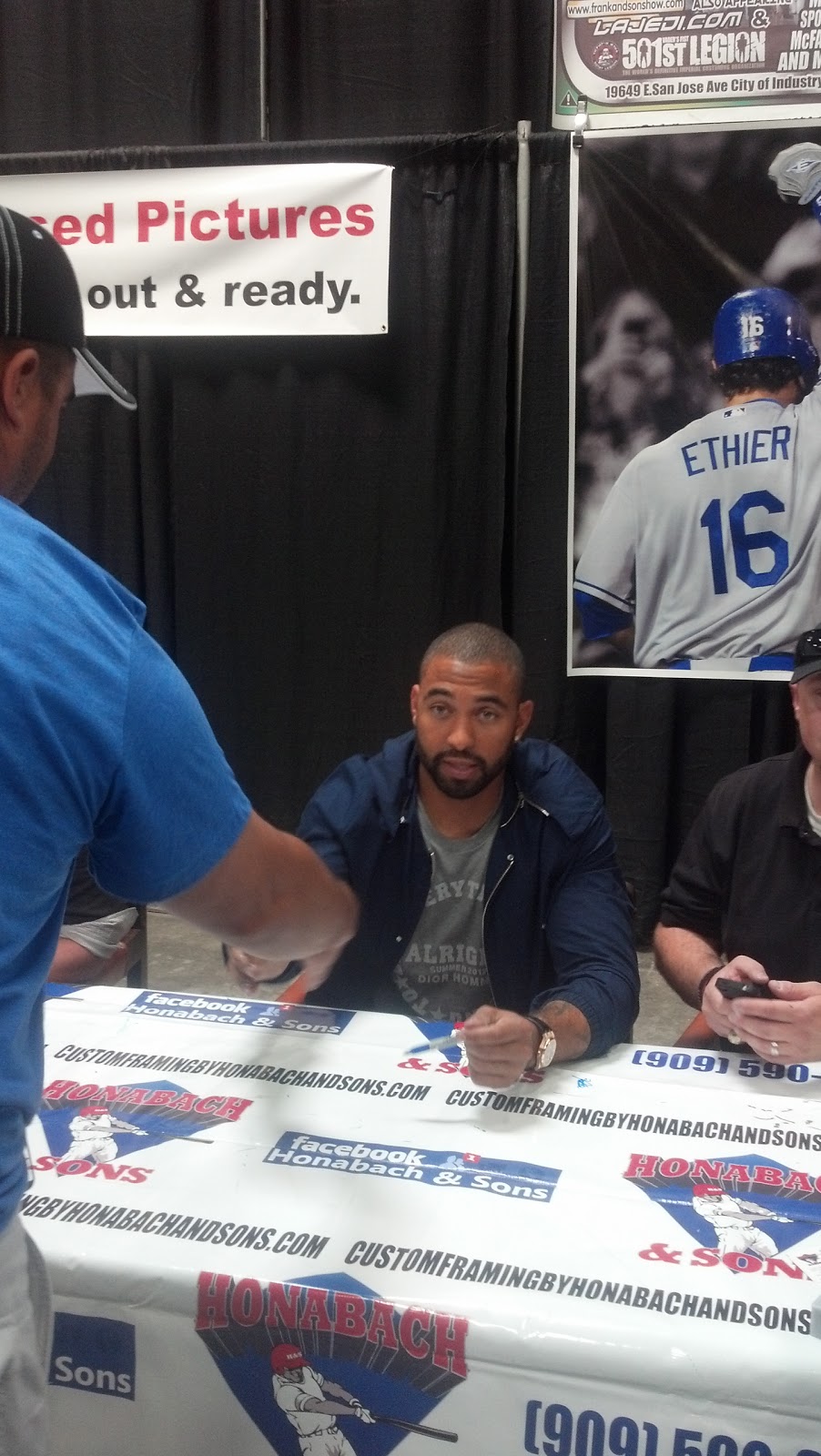 Dodger RAMblings: Matt Kemp & Andre Ethier Autograph Signing at Frank ...