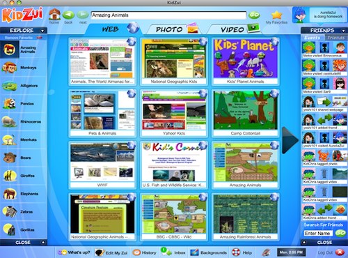 TRAS LA PISTA DE LA EDUCACIÓN: KidZui: El navegador web para niños