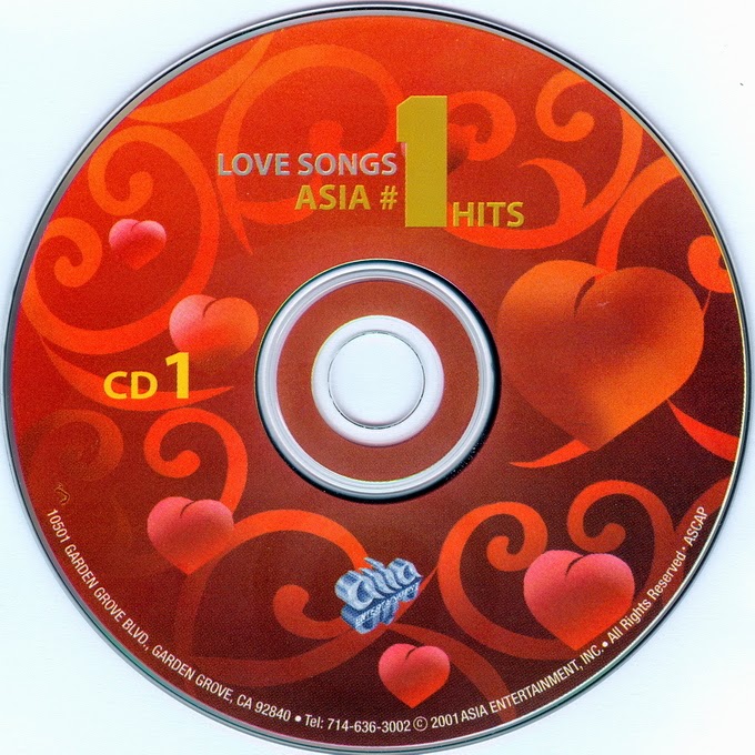 Asia CD 152 - Various Artists - Love Songs (Asia Number One Hits 1 ...