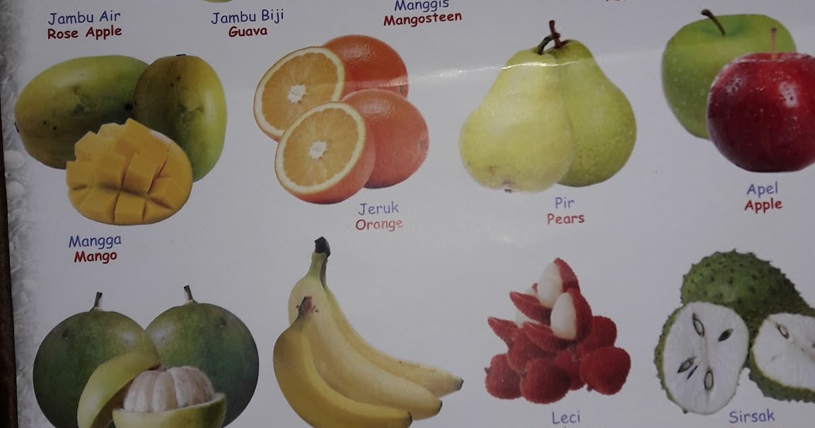 TBM ASMIDA LEARNING CENTER (TBM ALC): Mengenal macam-macam buah-buahan