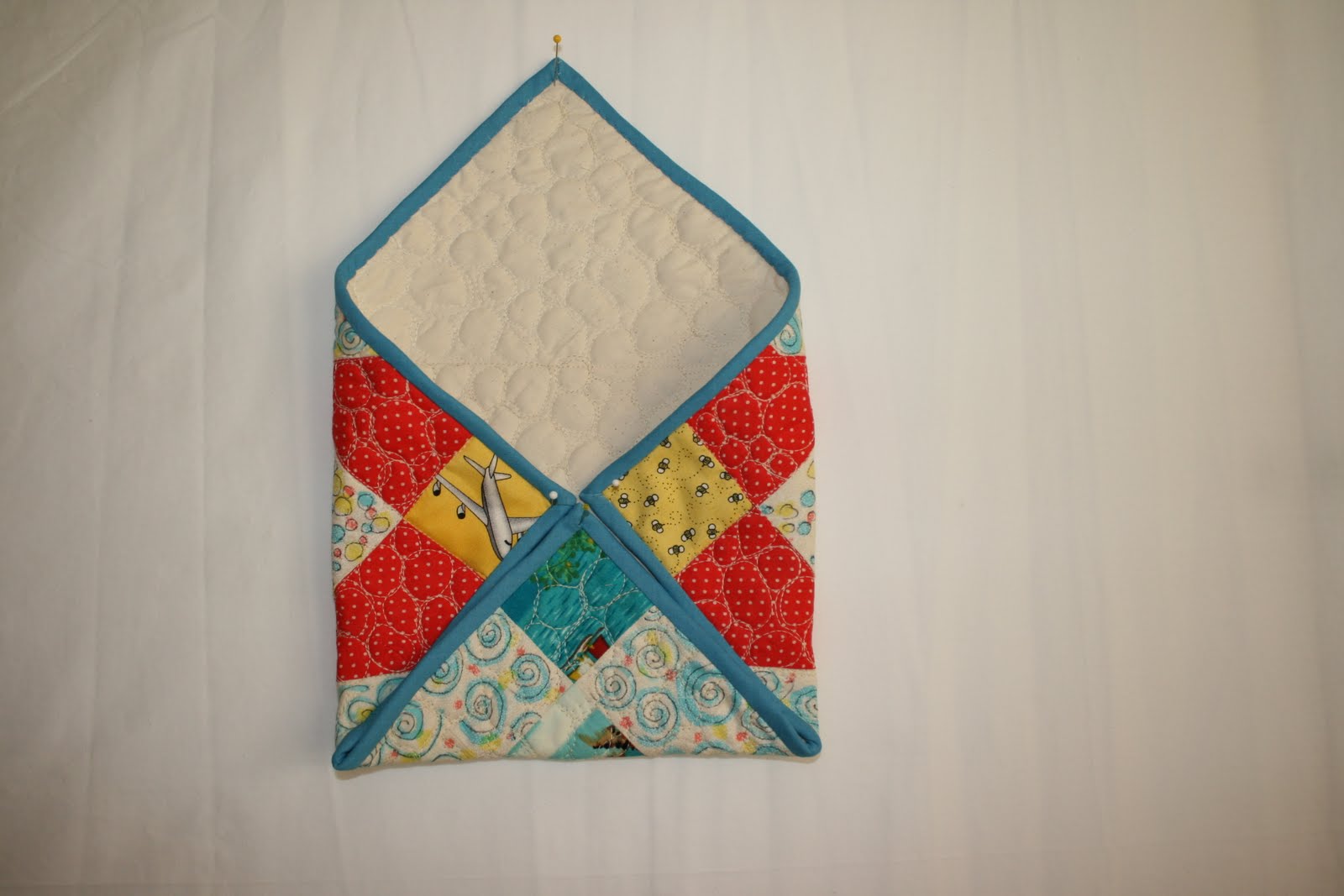 Buzzing and Bumbling: Tutorial:Leftover Block Envelope Bag