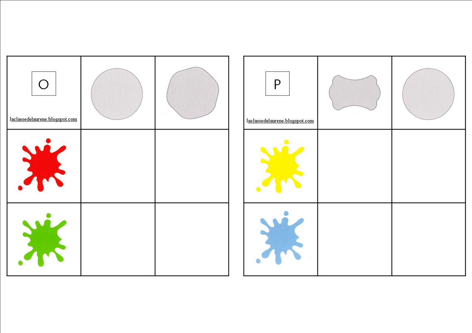 Tableau à double entrée