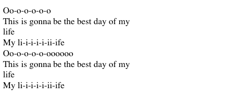 Wonderland Avenue Music: 5th Grade Culmination - Best Day Of My Life