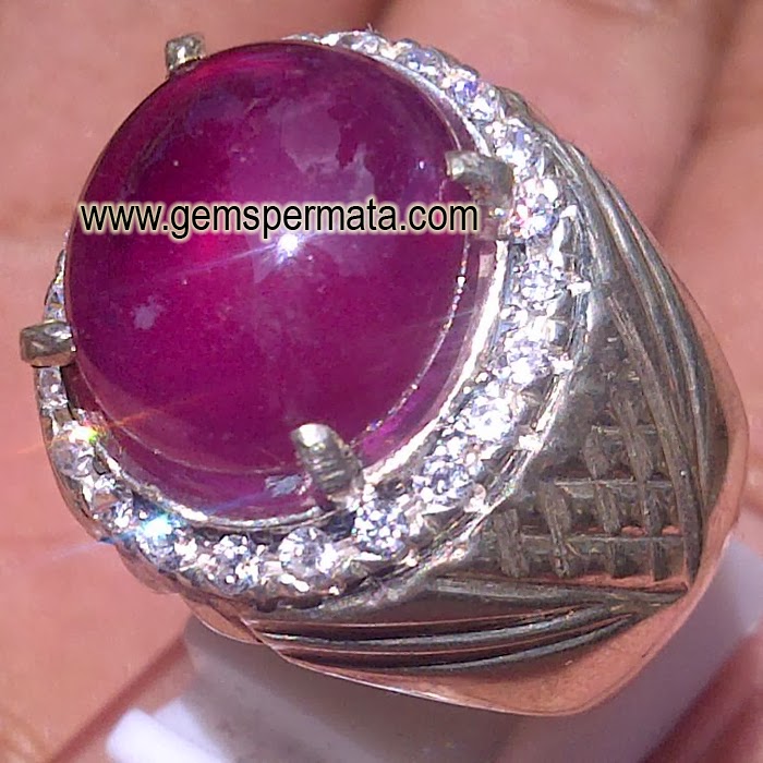 Cincin Batu Permata Ruby Big Size Kode 761 - Gambar Batu Mulia | Foto ...