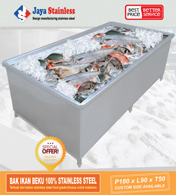 Bak thawing staniless - Bak cuci ikan stainless - Refrensi Produk ...