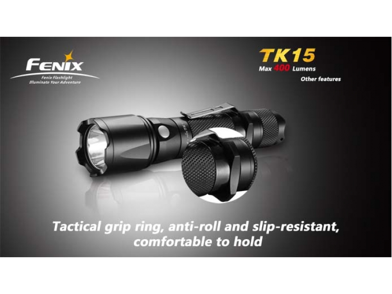Sun Flashlight จำหน่าย ไฟฉายประสิทธิภาพสูง: ไฟฉาย FENIX TK15 รุ่นใหม่ (S2)
