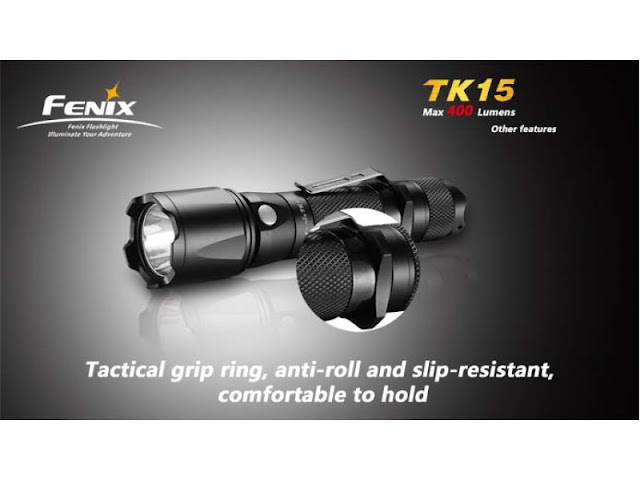 Sun Flashlight จำหน่าย ไฟฉายประสิทธิภาพสูง: ไฟฉาย FENIX TK15 รุ่นใหม่ (S2)