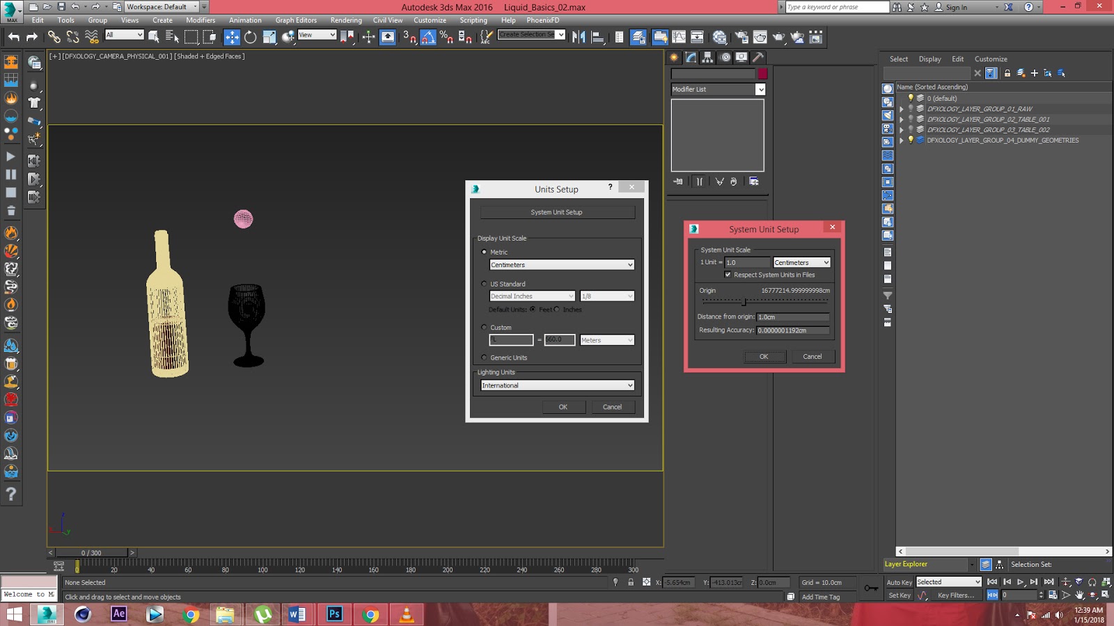 Liquid Simulation with Phoenix FD 3.0 - Ver 01 | DFX-ology