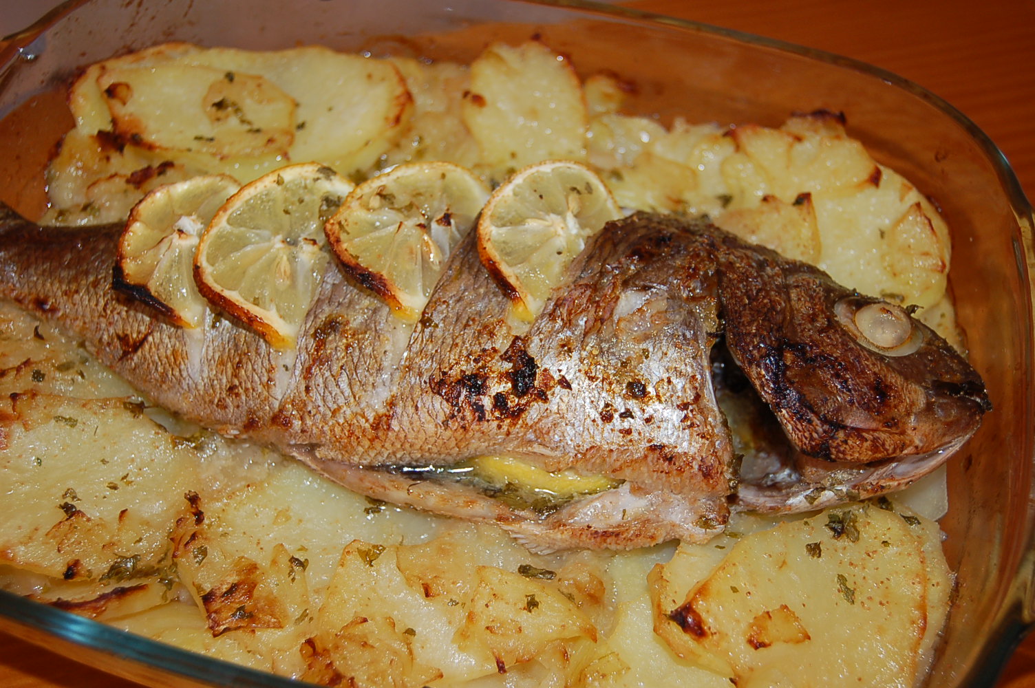 Besugo al Horno ~ Aderezando Mi Cocina