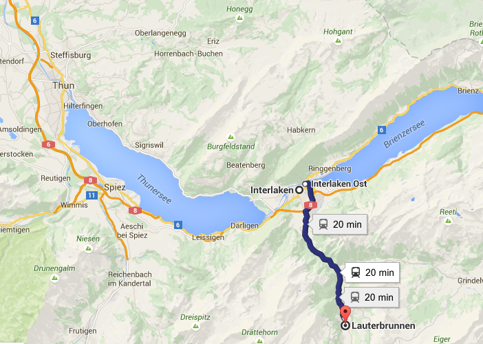 Bila budak kampung travel: Panoramic train Interlaken-Montreux-Geneva