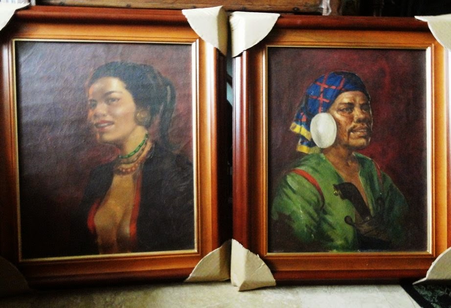 A FLY AND A FLEA: 316. LAPU-LAPU AND BULAKNA PORTRAITS