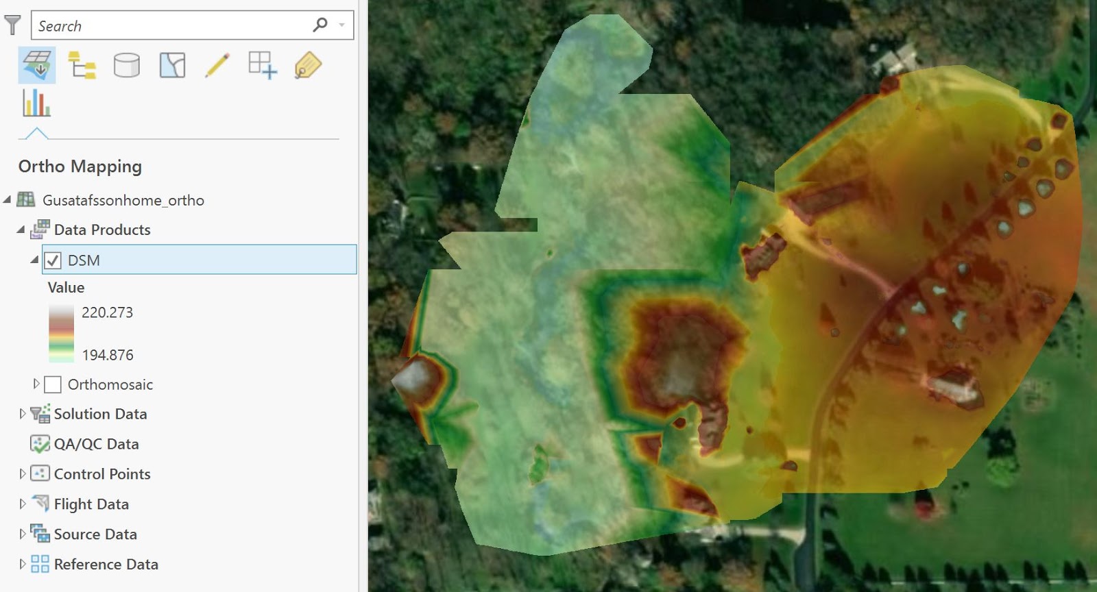 Unmanned Aircraft Systems: Creating Orthomosaic in ArcPro
