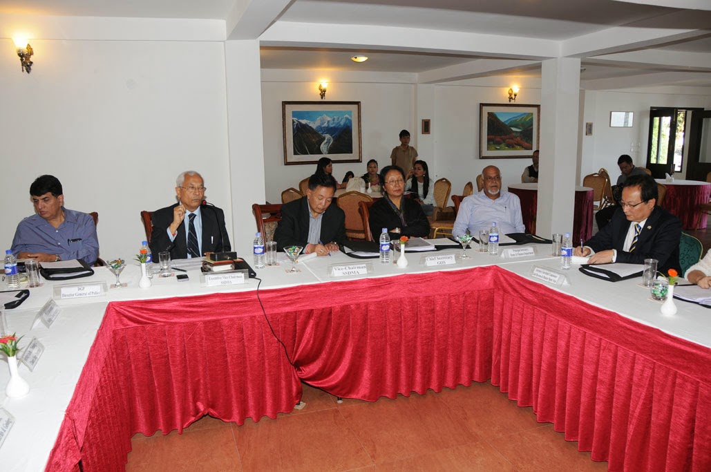 Sikkim NOW!: SDMA meets, discusses disaster management
