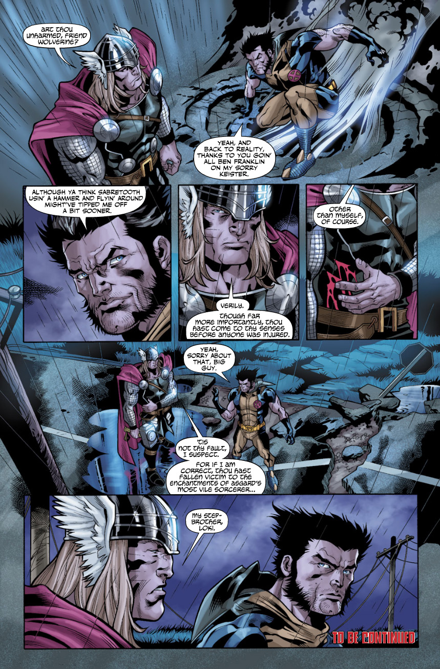 Read online Wolverine vs. Thor comic - Issue #2