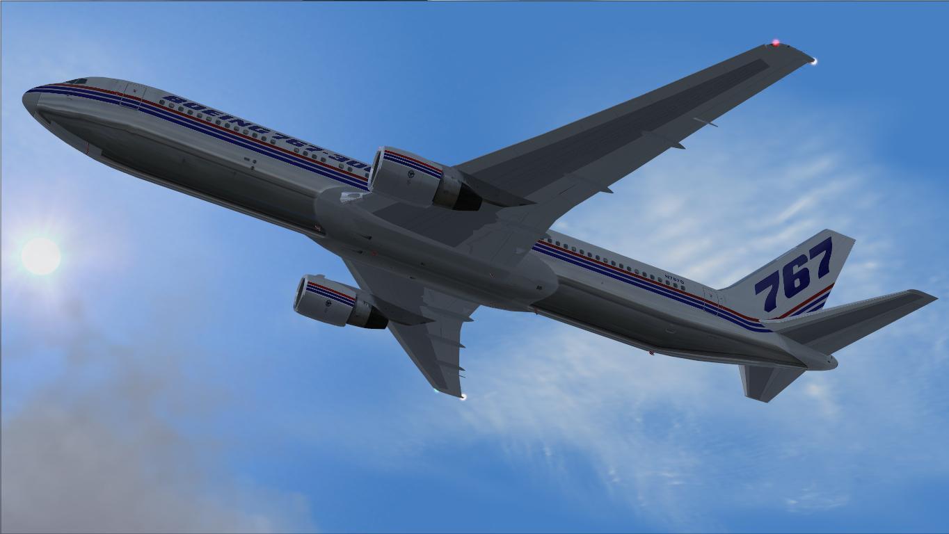 Texturas Brasileiras: Boeing House Colors N767S Boeing 767-300ER