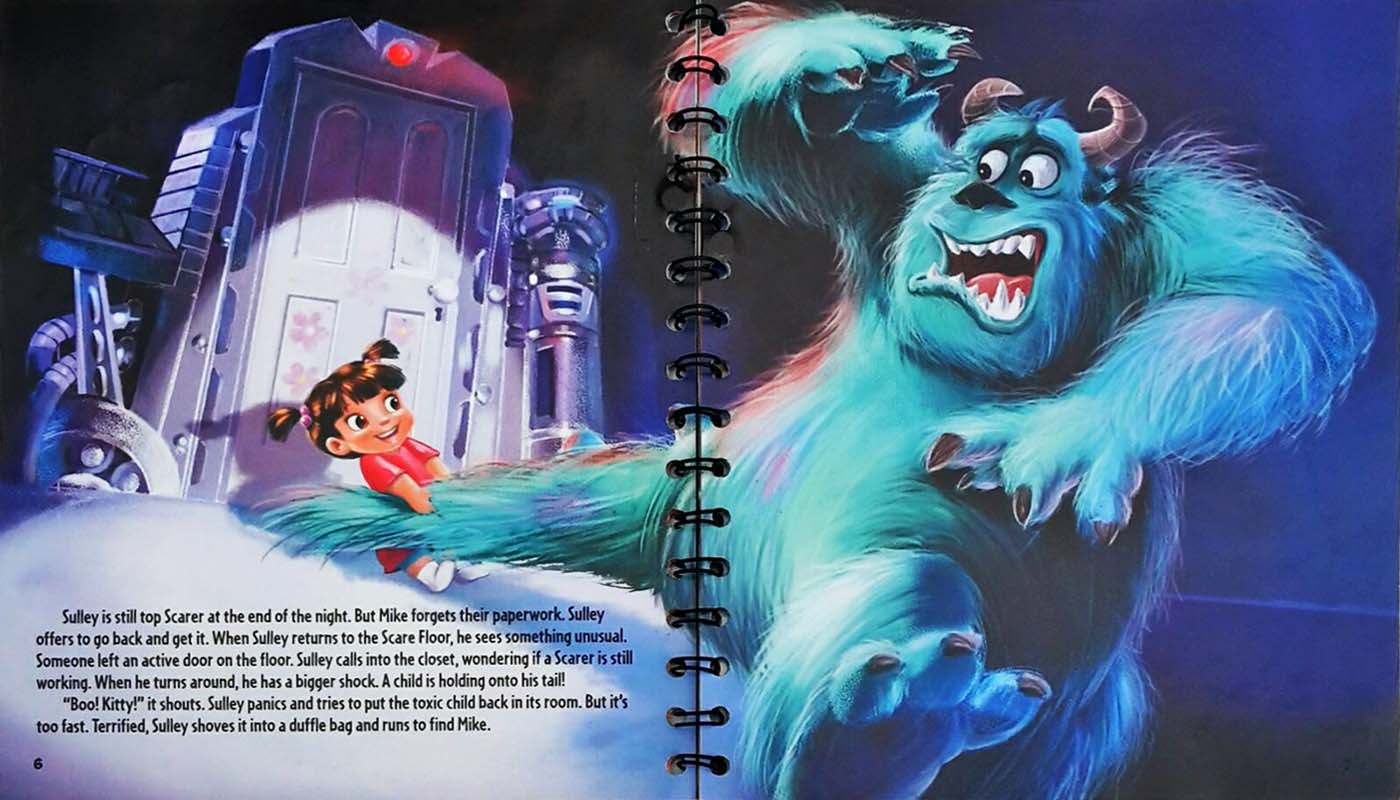 HET verzameloord: DISNEY DINSDAG: MONSTERS INC STORY READER