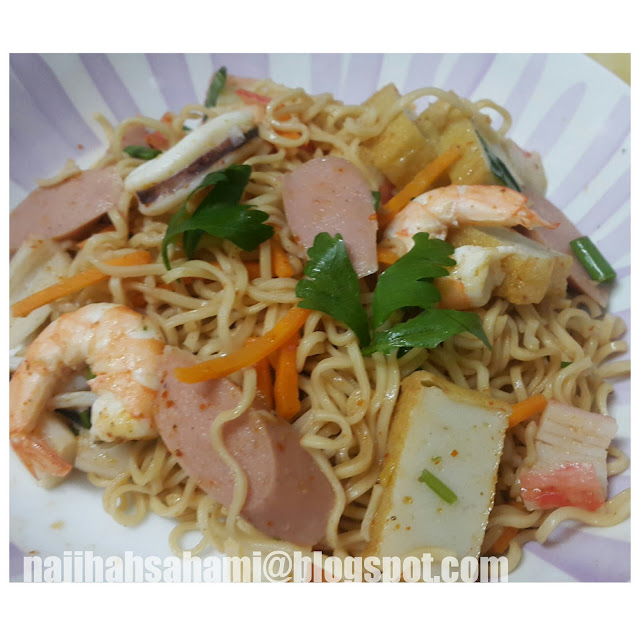 Resepi Kerabu Maggi Siam Yang Viral ~ ..MisH LolLyPurp..