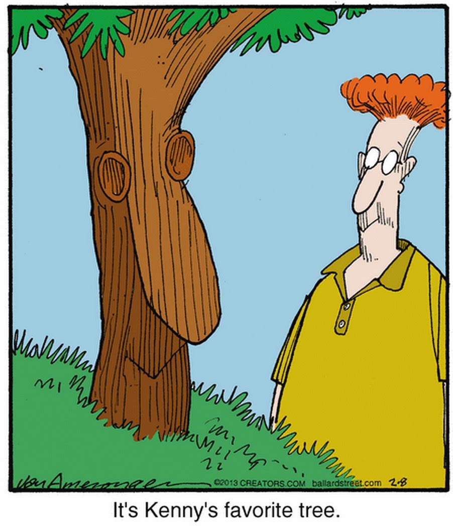 Chuck's Fun Page 2: Cartoon time (15 single-panel cartoons)