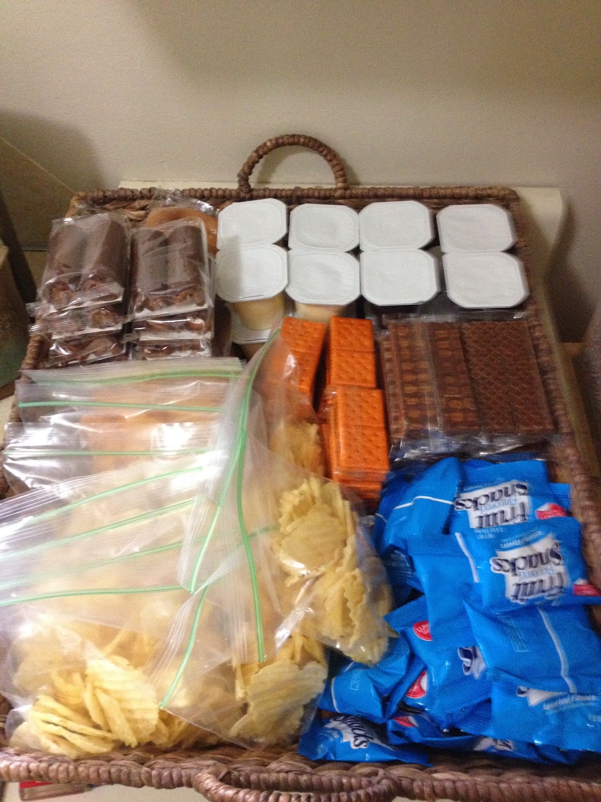 Blissfully Chic DIY: Make Packing Lunch Easy! No Pantry - No Problem!